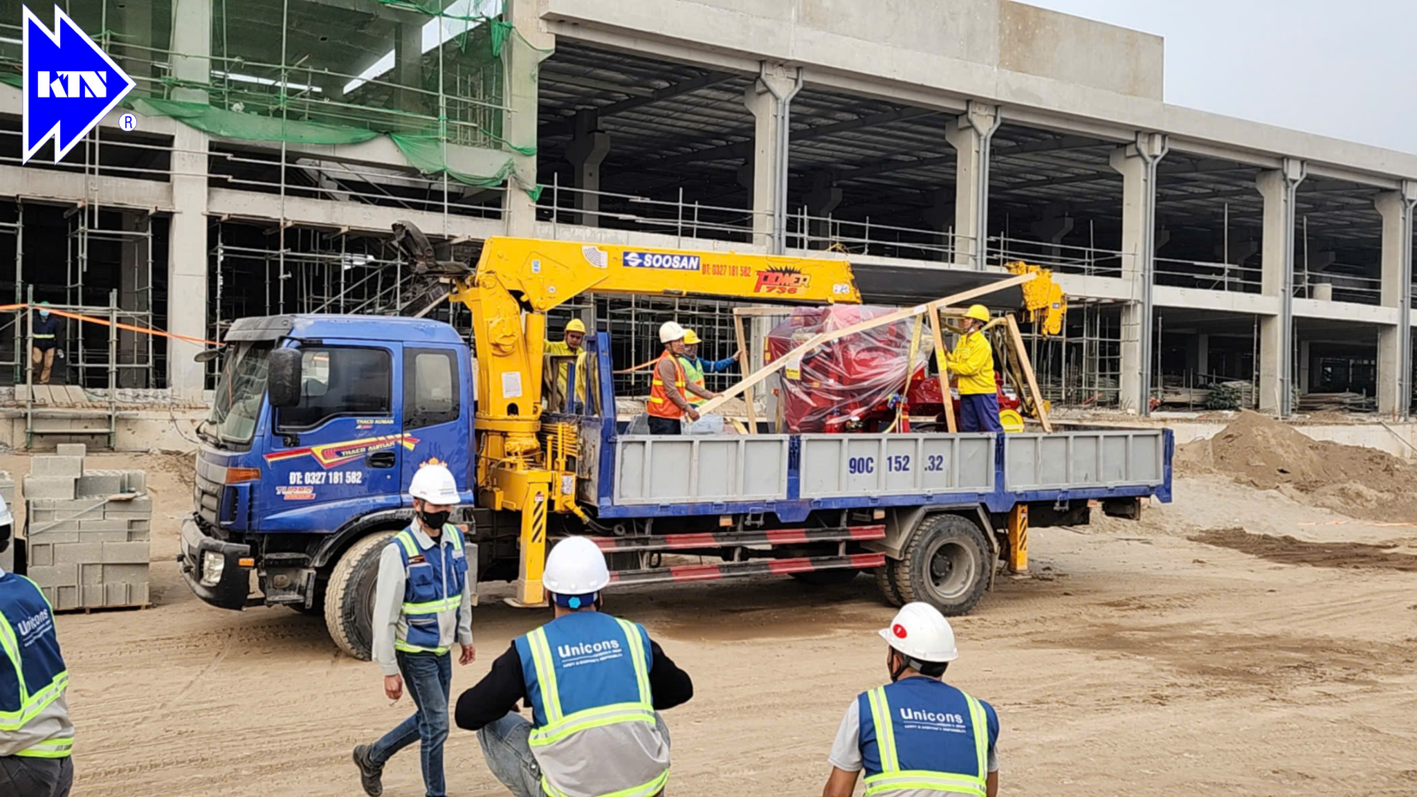 KTN SUCCESSFULLY DELIVER FIRE PUMP FOR PEPSICO FACTORY IN HA NAM - KTN
